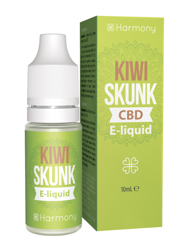 Harmony CBD / Vape E Liquid / Kiwi Skunk Flavour / 600mg