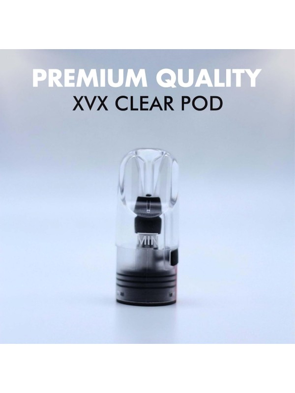 XVX MAGNET POD / 4 PACK POD REPLACEMENT - CLEAR
