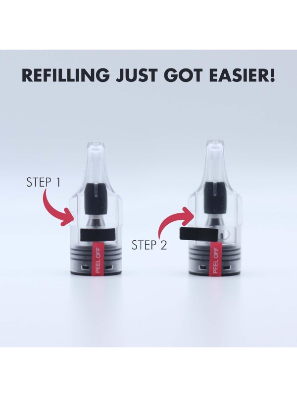 XVX MAGNET POD / 4 PACK POD REPLACEMENT - CLEAR